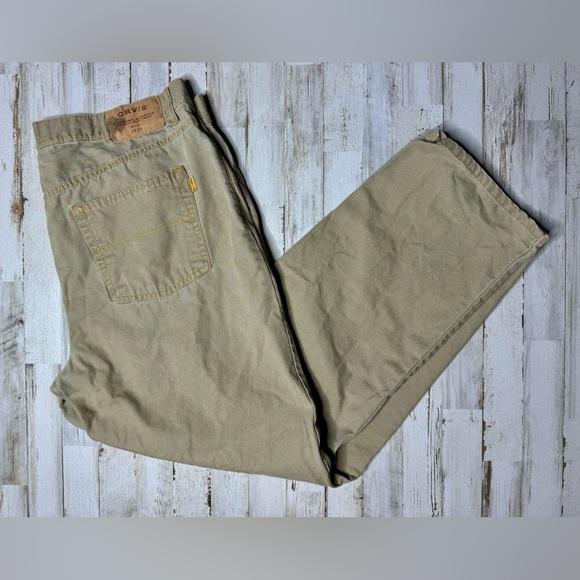 Orvis | Jeans | Orvis Mens Tan 5pocket Pants 4x32 Outdoors | Poshmark
